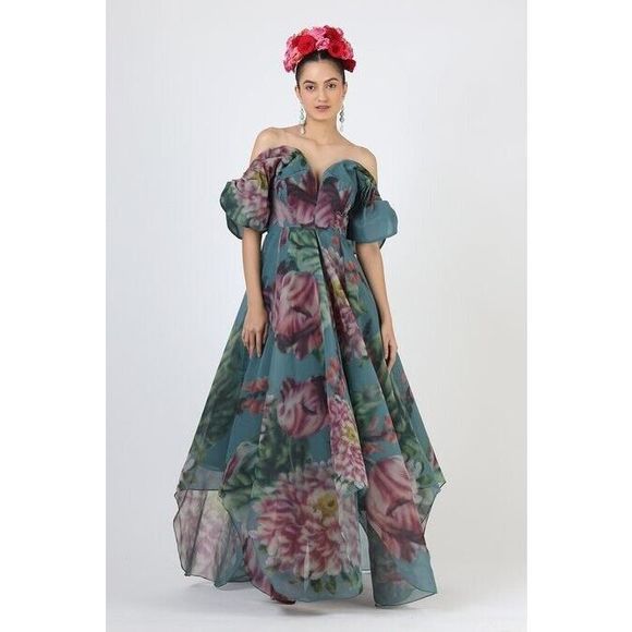 GEISHA DESIGNS | Dresses | New Geisha Designs Blue Polyester Off ...